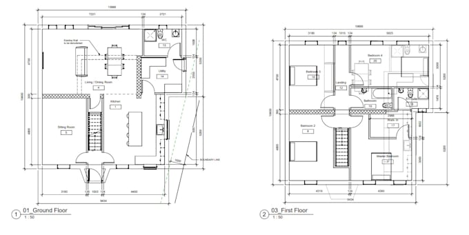 Draw your floor plans by Shane_od95 | Fiverr