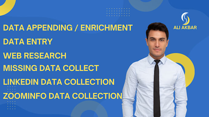 Do data enrichment and data entry by Aliakbar1994 | Fiverr