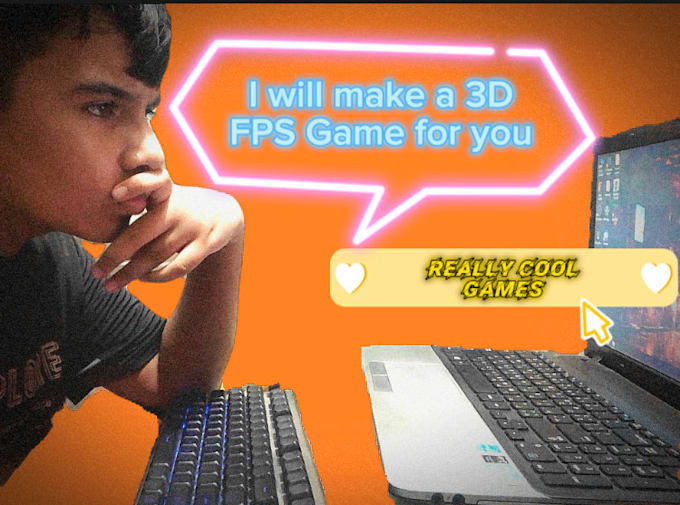 Make a fps game for you by Dusk_player_yt | Fiverr