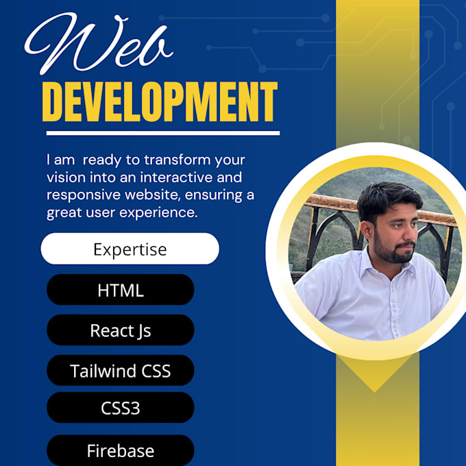 Be Your Front End Developer In React Js Html Css And Tailwind Css By Bilalkhurshd Fiverr