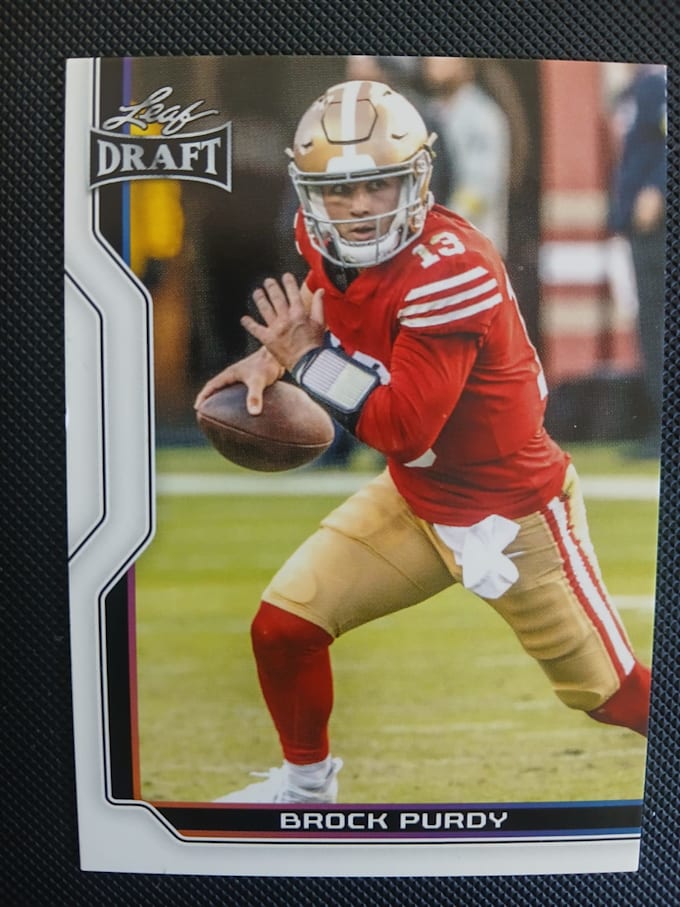 Sell you brock purdy draft 2022 football card by Jaydensayles | Fiverr