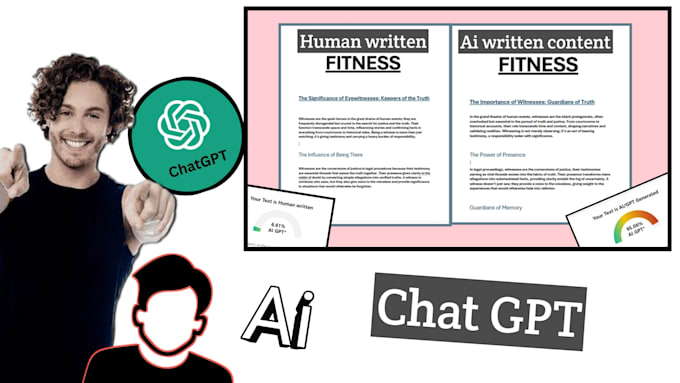 Convert ai written content into human writing with good vocabulary by ...