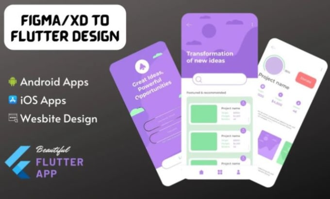 Design Flutter Apps Flutter Ui And Convert Figma To Flutter By Abdulmoiz1618 Fiverr
