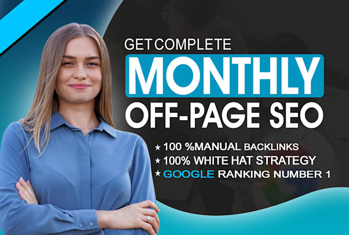 Do complete monthly off page service via high authority dofollow seo backlinks by Ace_rank | Fiverr