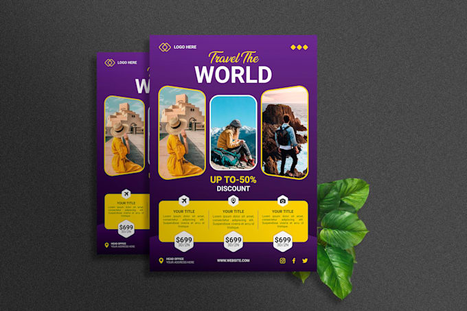 Skillfully crafted dynamic events and business flyer by Gigaglow | Fiverr