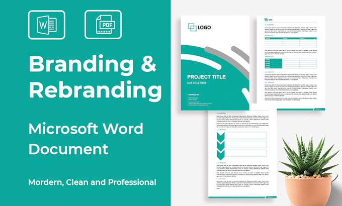 cool word document designs