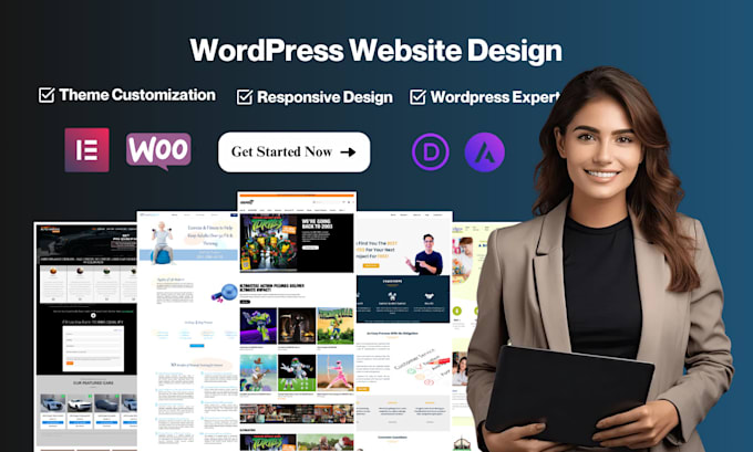 Build, rebuild, design, redesign, fix, edit, clone or revamp wordpress website by Wordpress_duo ...