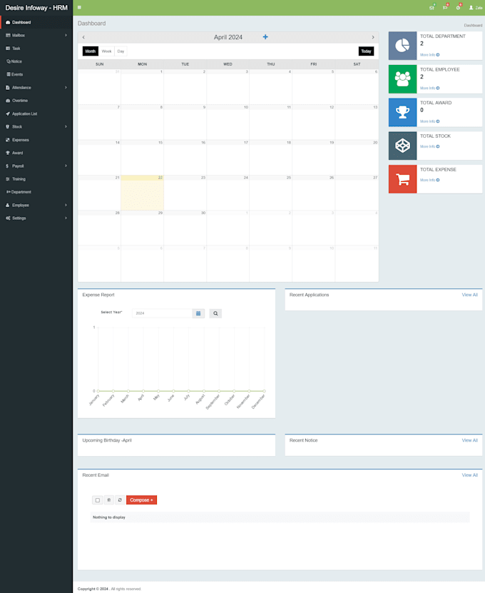 Create web based hrm system for you by Hardikdesire | Fiverr
