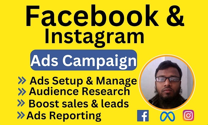 Run facebook ads campaign, instagram ads for sales by Ruhulamin1983 ...