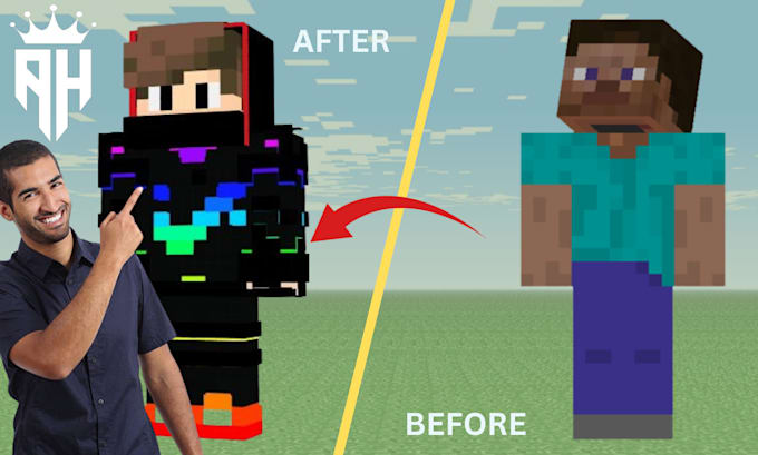 Create minecraft skins for you by Abdulhannan954 | Fiverr