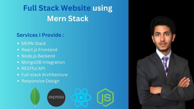 Build a responsive full stack website using the mern stack by ... Build a responsive full stack website using the mern stack by ...