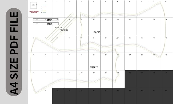 Design sewing patterns and grading for any garment by Tayyaba_cad | Fiverr