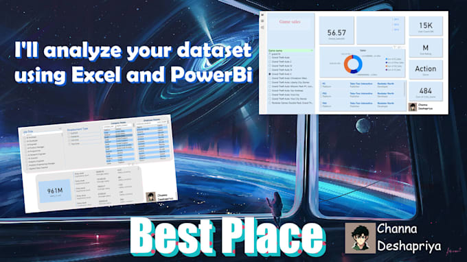 Analyse Our Dataset Using Excel And Create Visualizations Using Powerbi