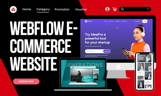 Do webflow ecommerce website design redesign webflow website by Webflow ... Do webflow ecommerce website design redesign webflow website by Webflow ...