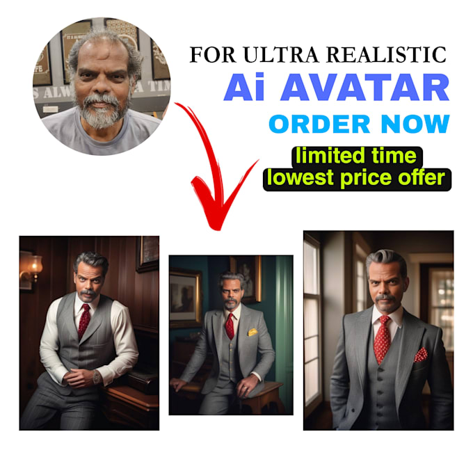 Create ultra realistic ai avatars from your portraits by Hariommehta ...