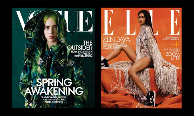 Design modern magazine cover, digital magazine, magazine layout by ...