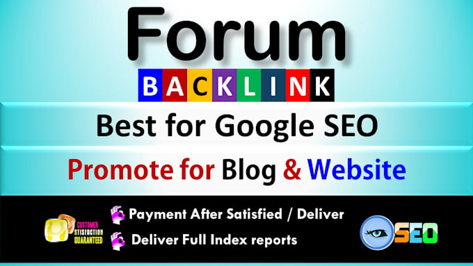 Do manually create high quality forum comment dofollow backlinks by Qadirkhatri | Fiverr
