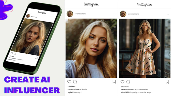 Create ultra realistic ai influencer model for instagram by Fatihunal ...