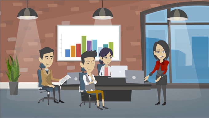 Professional 2d animated elearning videos by Chuchu916 | Fiverr