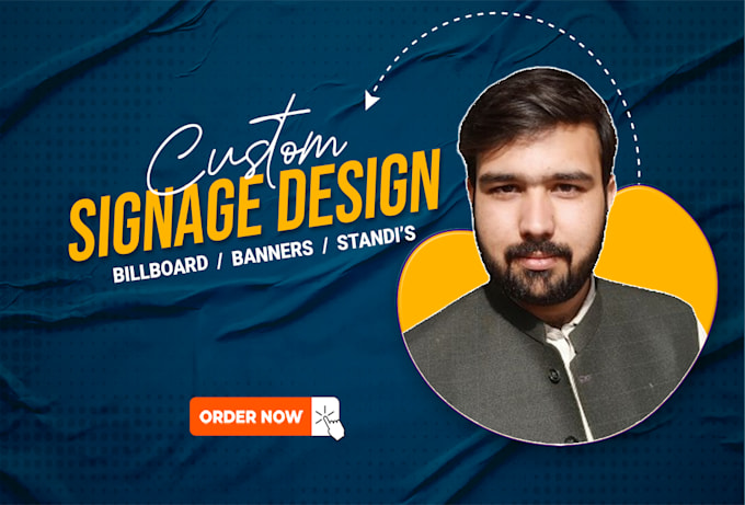 Design signage, yard sign, hoarding, billboard, banner street signs, by ...