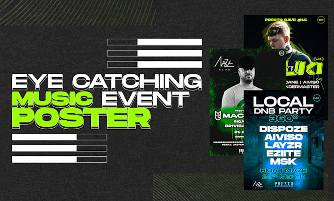 Make a event flyer by Arvyidesigns | Fiverr
