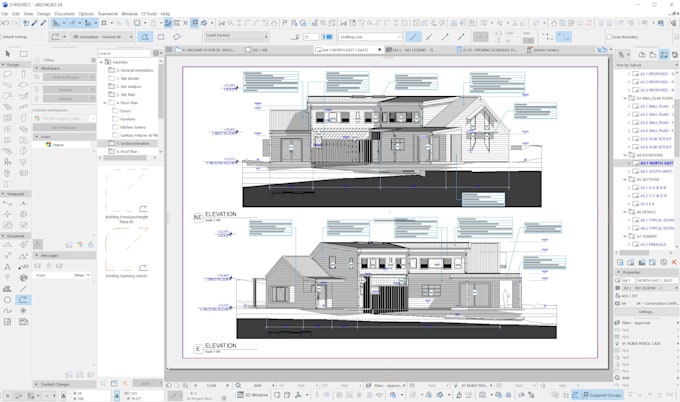 Archicad draftsperson, architectural drafter by Nairisargsyan | Fiverr