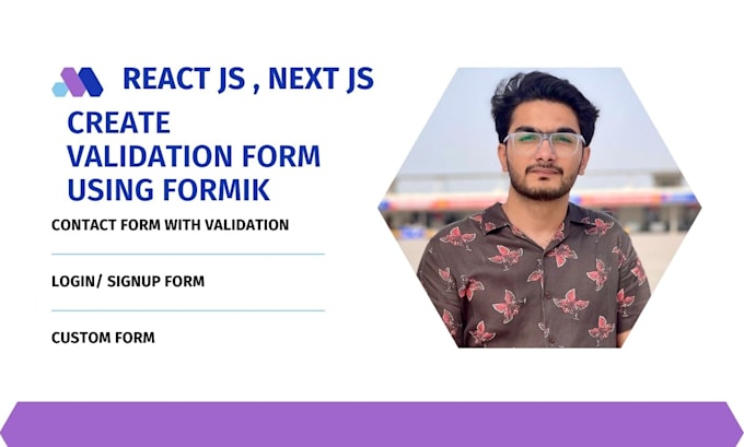 Create React Js Next Js Form Validation Using Formik By Muhammadareeb79 Fiverr