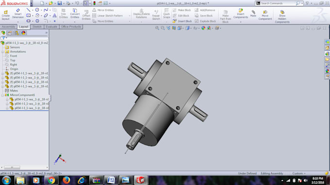 Design of parts on solidworks according to requirements by Addges | Fiverr