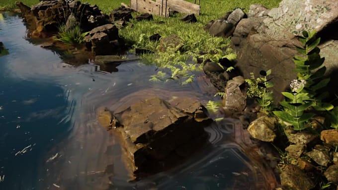 Develop ue4, ue5 game, map, 3d environment design, blueprint, props, asset by Dheterr | Fiverr