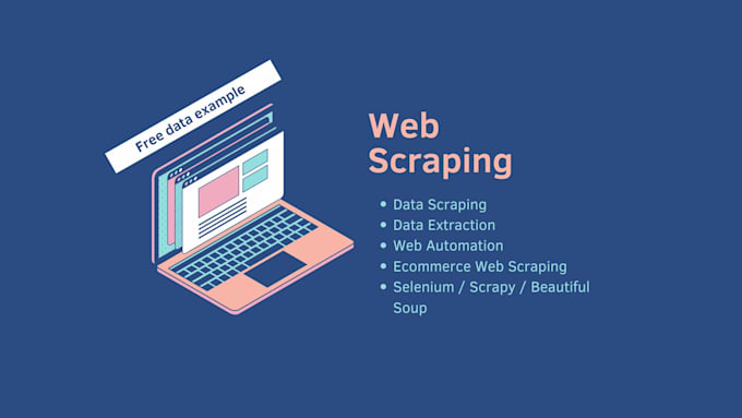 Web scraping, data mining and data scraping in python by Rama_hartadi | Fiverr