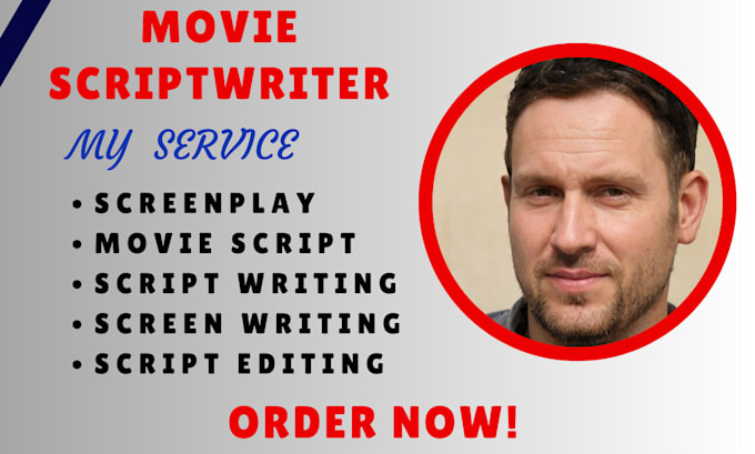Write your movie script, script writing, tv series, screenplay, screenwriting by Cardenassteven1 ...