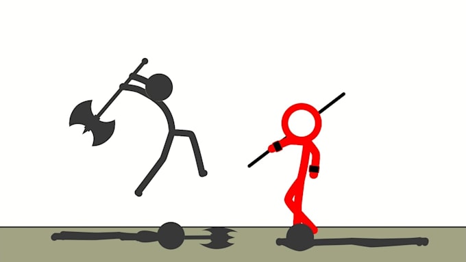 Create an eye catching 2d stickman animation for you by Lesliemosely ...