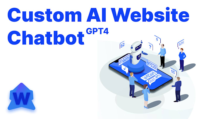 Build a custom ai website chatbot assistant by Workingedgetech | Fiverr