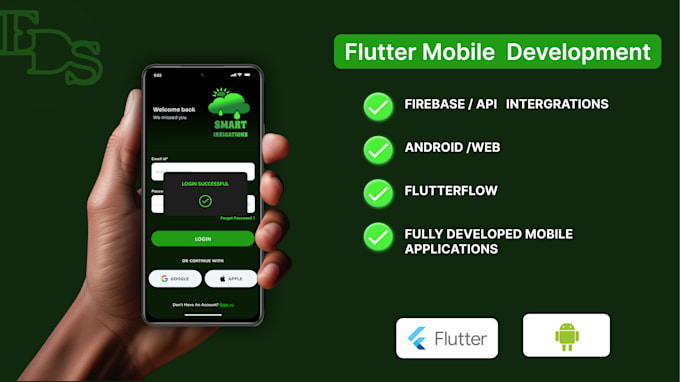 Create a flutter mobile applications by Tech_minds254 | Fiverr