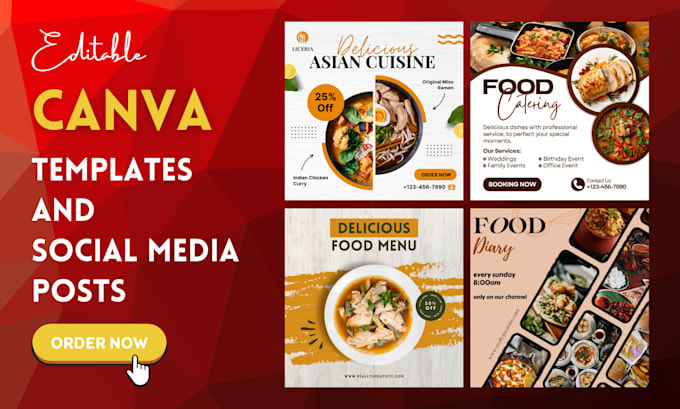 Create editable canva templates and social media posts by Ilsahassan ...