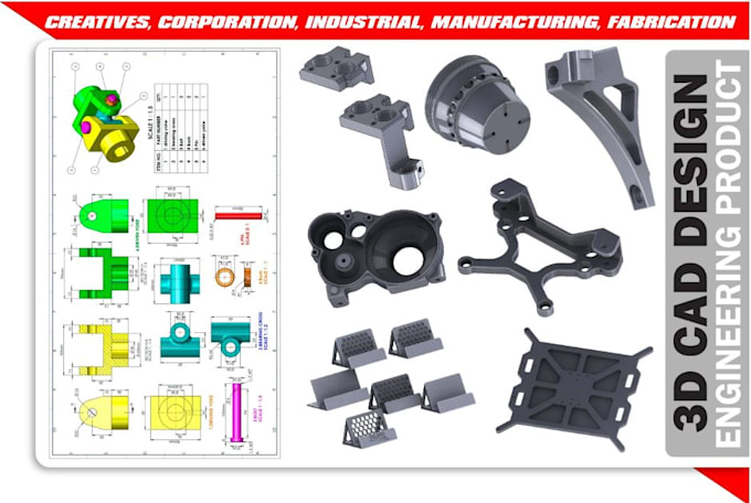 Do mechanical engineering projects on solidworks, mechanical design ...