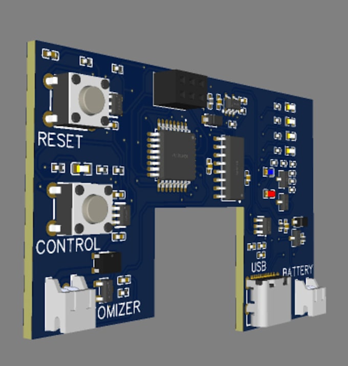 Design pcb, circuit, schematics, gerber, bom and cpl files by Lamarkent ...