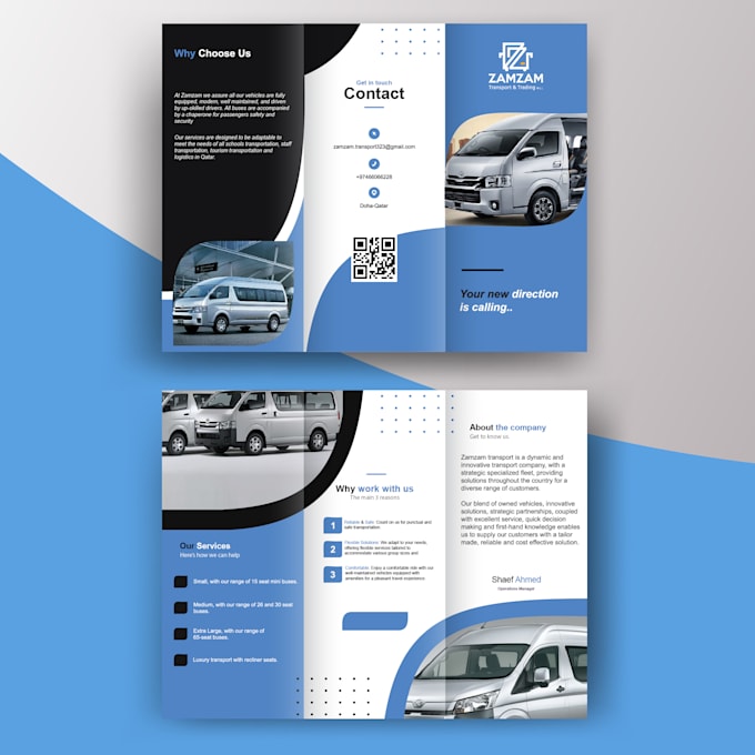 Design flyer, bifold, trifold, brochure, poster, by Shafiqullah0 | Fiverr