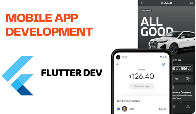 Help with flutter app development, flutter developer, glide mobile app ...