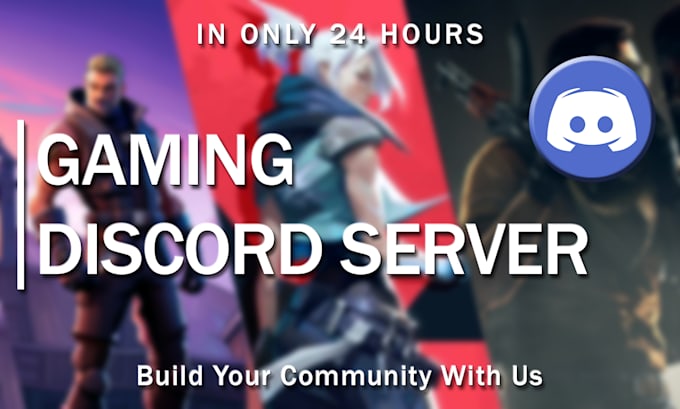 Setup new and existing custom discord servers for gaming, gaming discord server by Mr_salmankhan ...