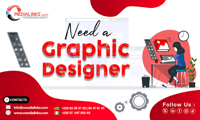 Create your logo, poster, templates by Kodjo6 | Fiverr