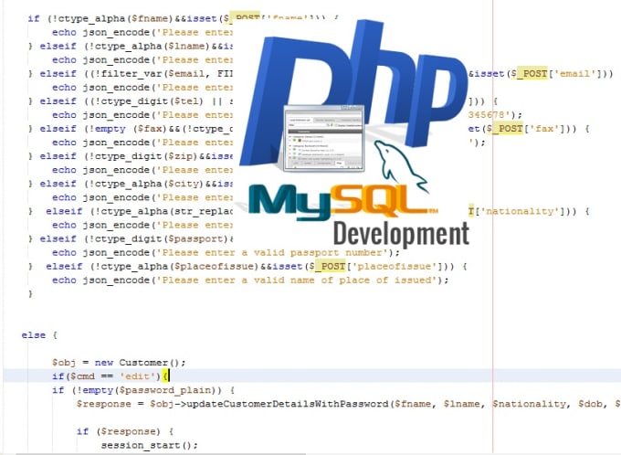 Write Php And Mysql Based Web App By Nadishan Fiverr
