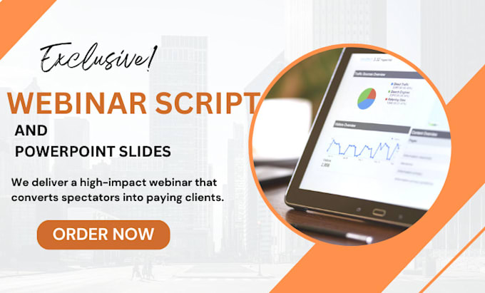 Write the most converting webinar script with powerpoint slides by Maryytranslator | Fiverr