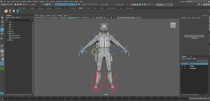 3d character animation and rigging in maya by Leosun_studio25 | Fiverr