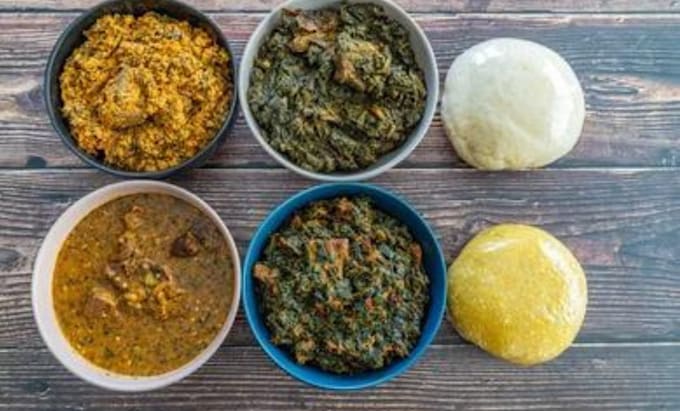 Guide you how to prepare eba, okro and efo by Ayodejirabiu | Fiverr