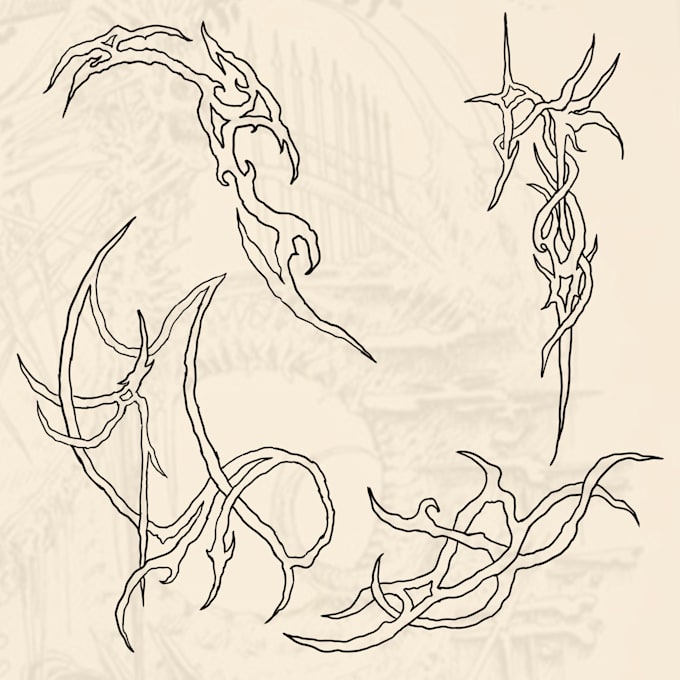 Create custom cyber sigilism, tribal, neotribal tattoo design by ...