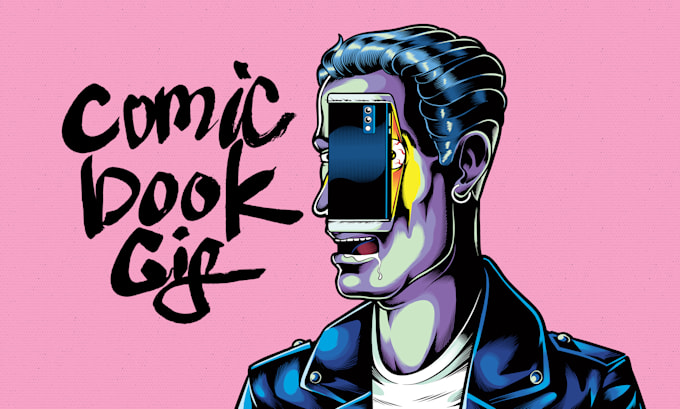 Draw comic panel image by Sergii_mht | Fiverr