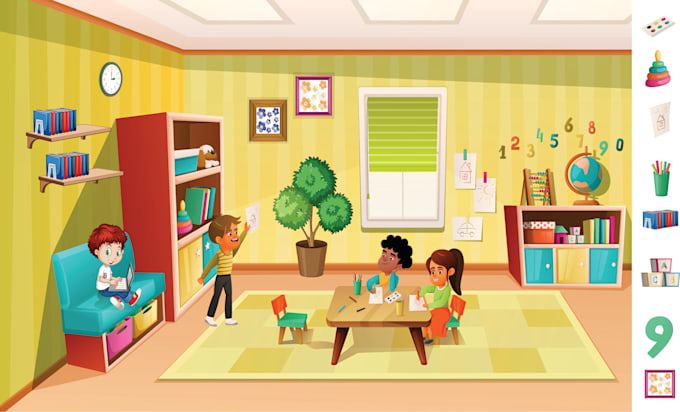 Draw hidden object picture from your idea by Adobeafrin | Fiverr