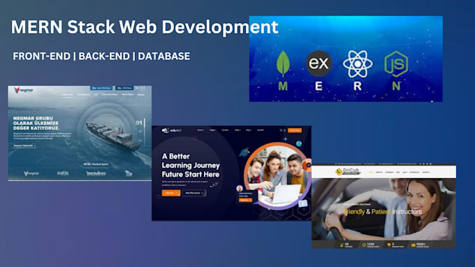 Develop mern stack, node, react, mongodb, express js web applications ... Develop mern stack, node, react, mongodb, express js web applications ...