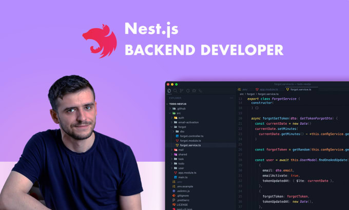 Do nest js backend restapi graphql or mongodb developer with typescript ... Do nest js backend restapi graphql or mongodb developer with typescript ...